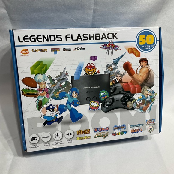 Video Games & Consoles | Atgames Legends Flashback Boom Console Retro ...